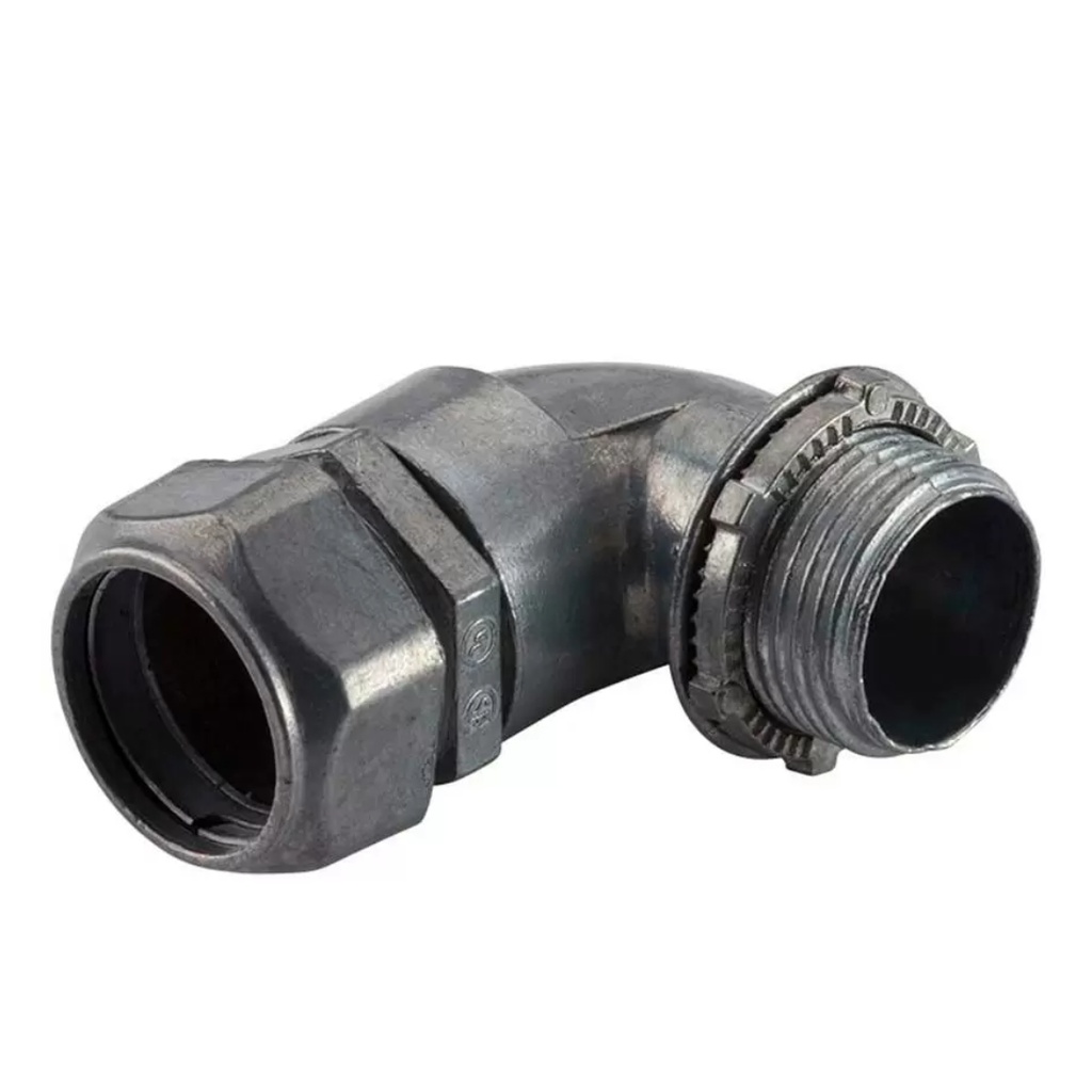 1 in. Electrical Metallic Tube (EMT) 90° Compression Connector Elbow ...