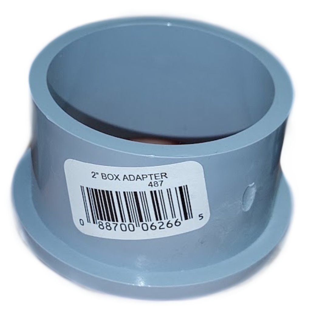 Cantex 2 in. D PVC Box Adapter for PVC 1 Pk | Ferreteria Maderas 3C