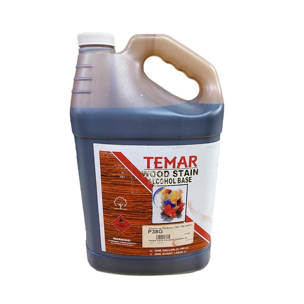 TEMAR INT. STAIN CLNAL CHERRY GL | Ferreteria Maderas 3C