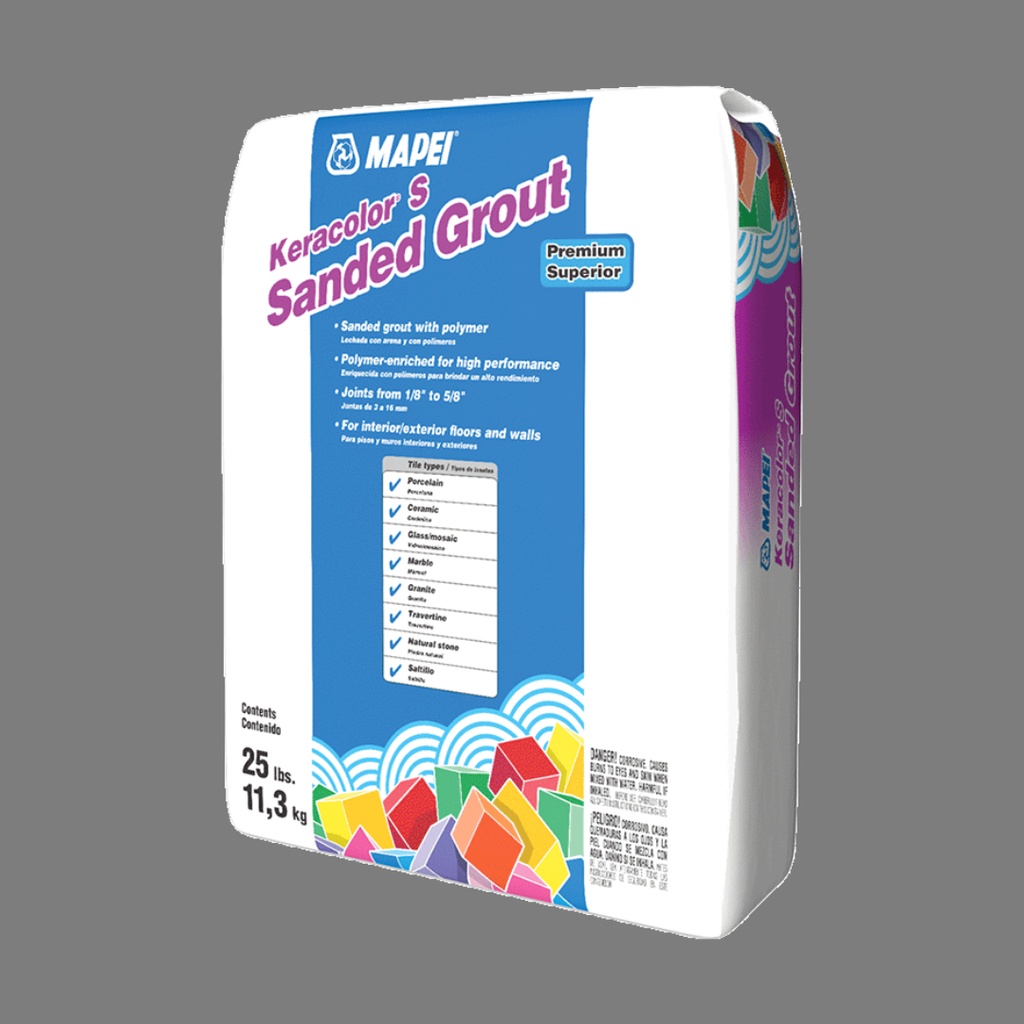 Keracolor | "Keracolor S" Sanded Grout 4,53Kg - Pearl Grey | Rona ...