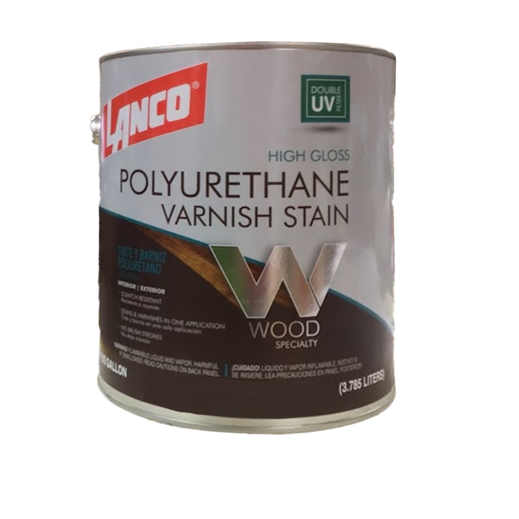 LANCO VARNISH/STAIN TEAK GL | Ferreteria Maderas 3C