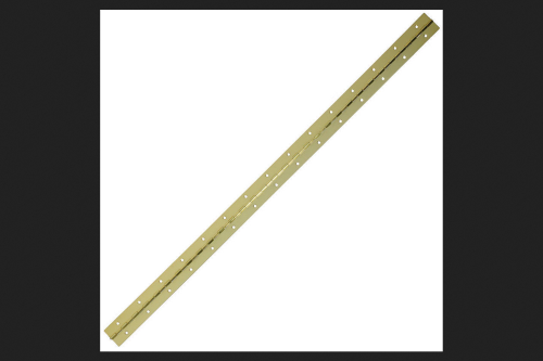 1-1/2 X 30 Bright Brass Continuous Piano Hinge Ace Piano Hinges 5298393 ...