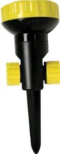 Ace Plastic Spike Base 5-Pattern Turret Sprinkler 314 Sq Ft 1 Pk ...