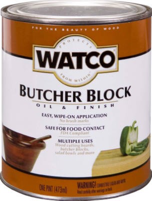 WATCO Butcher Block Oil 1 Pt Liquid | Ferreteria Maderas 3C