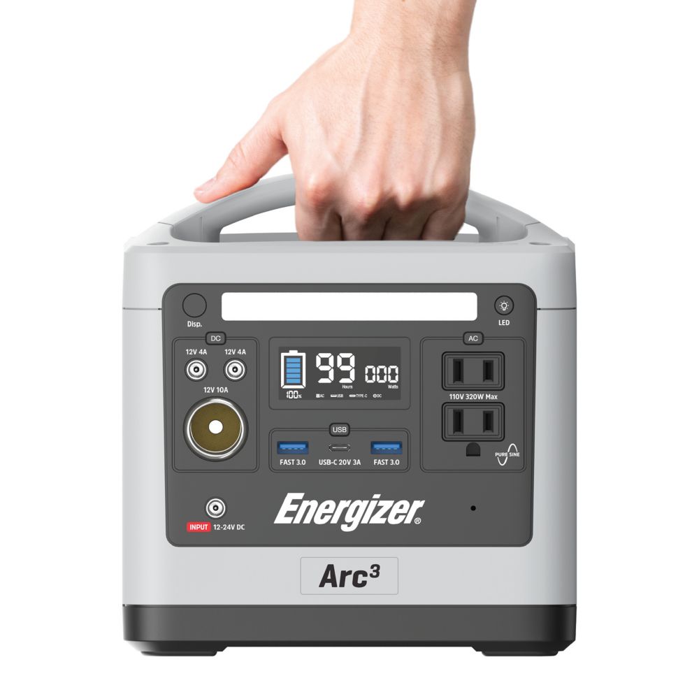 Energizer Arc 300 Pro Power Station with LFP Battery and Fast Charging ...