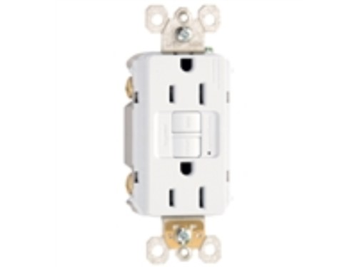 RECEPT.G/F 15A 125V WHT #1597W | Ferreteria Maderas 3C