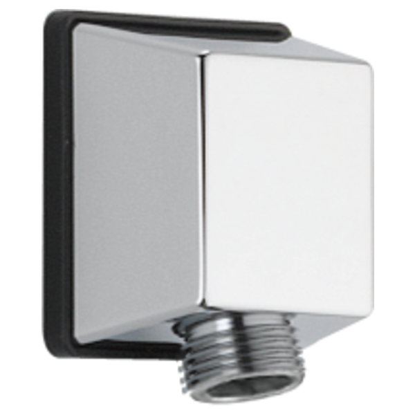 Delta 50570 Square Wall Supply Elbow for Hand Shower Hose Connection ...