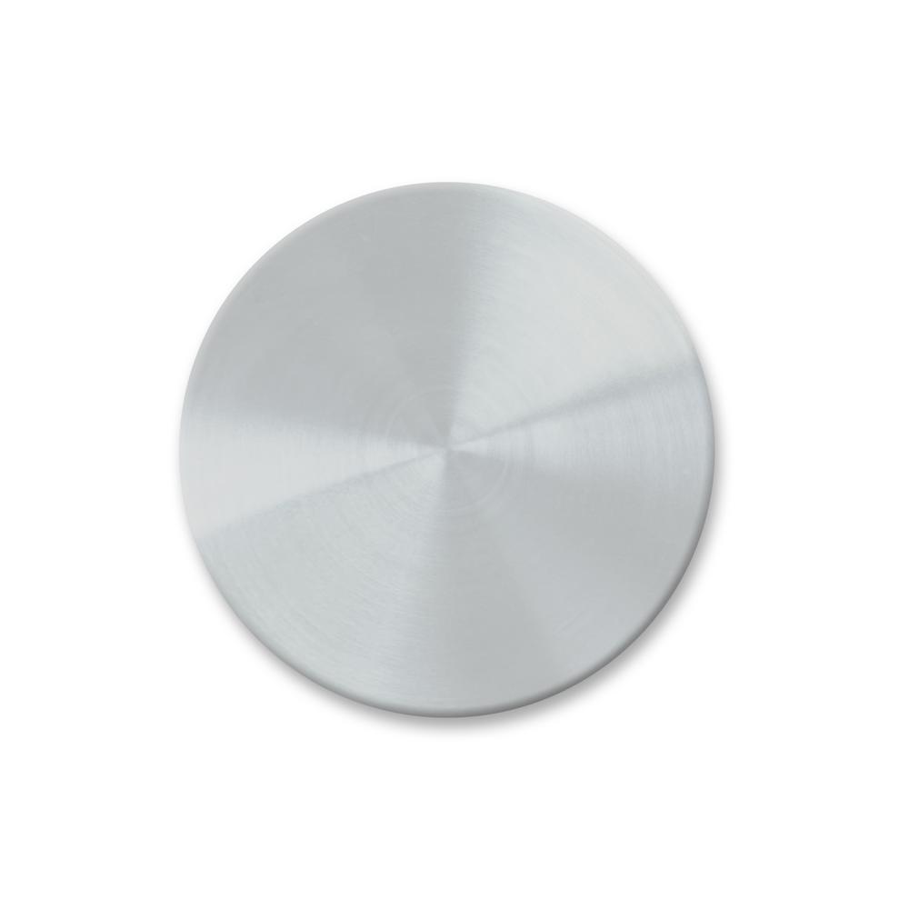 INVISITRACK 42 in. Satin Nickel Floating Door Guide | Ferreteria Maderas 3C