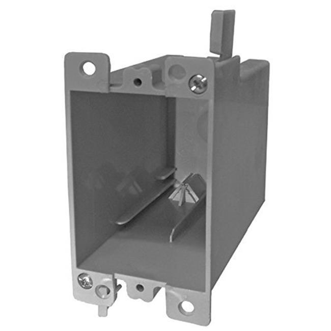 EZ Box PVC Electrical Box 21.0 Cu in 1 Gang | Ferreteria Maderas 3C