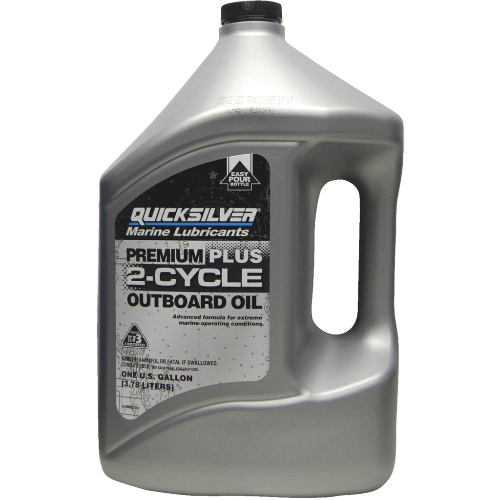 Quicksilver Marine Lubricants TC-W3 2 Cycle Engine Outboard Motor Oil 1 ...