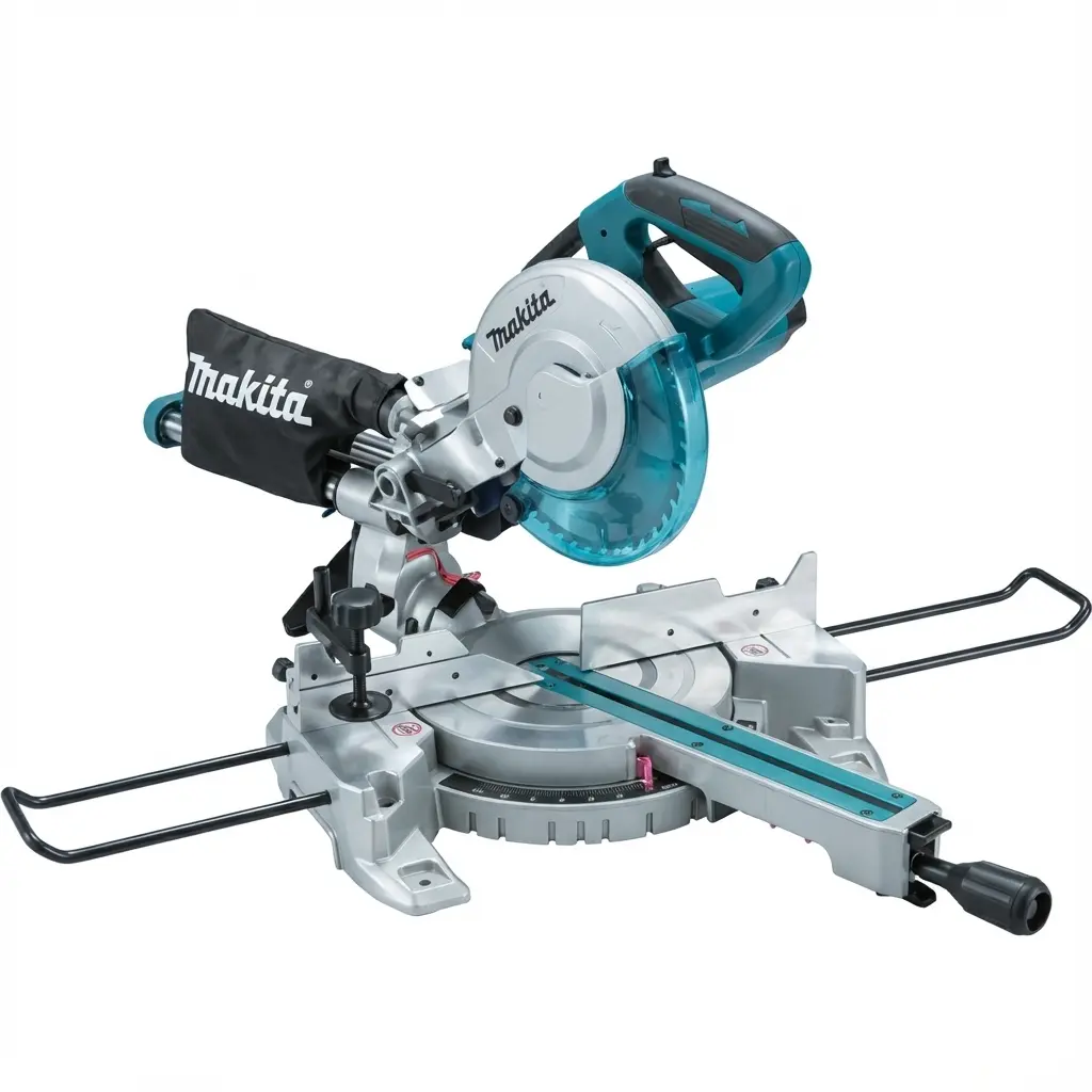 10.5 Amp 8-1/2 in. Corded Single Bevel Sliding Compound Miter Saw W ...